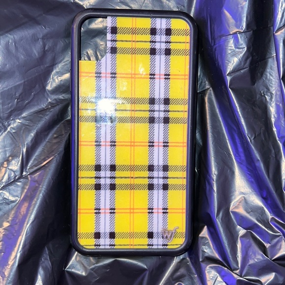 Cell Phones & Accessories | Yellow Plaid Wildflower Case | Poshmark